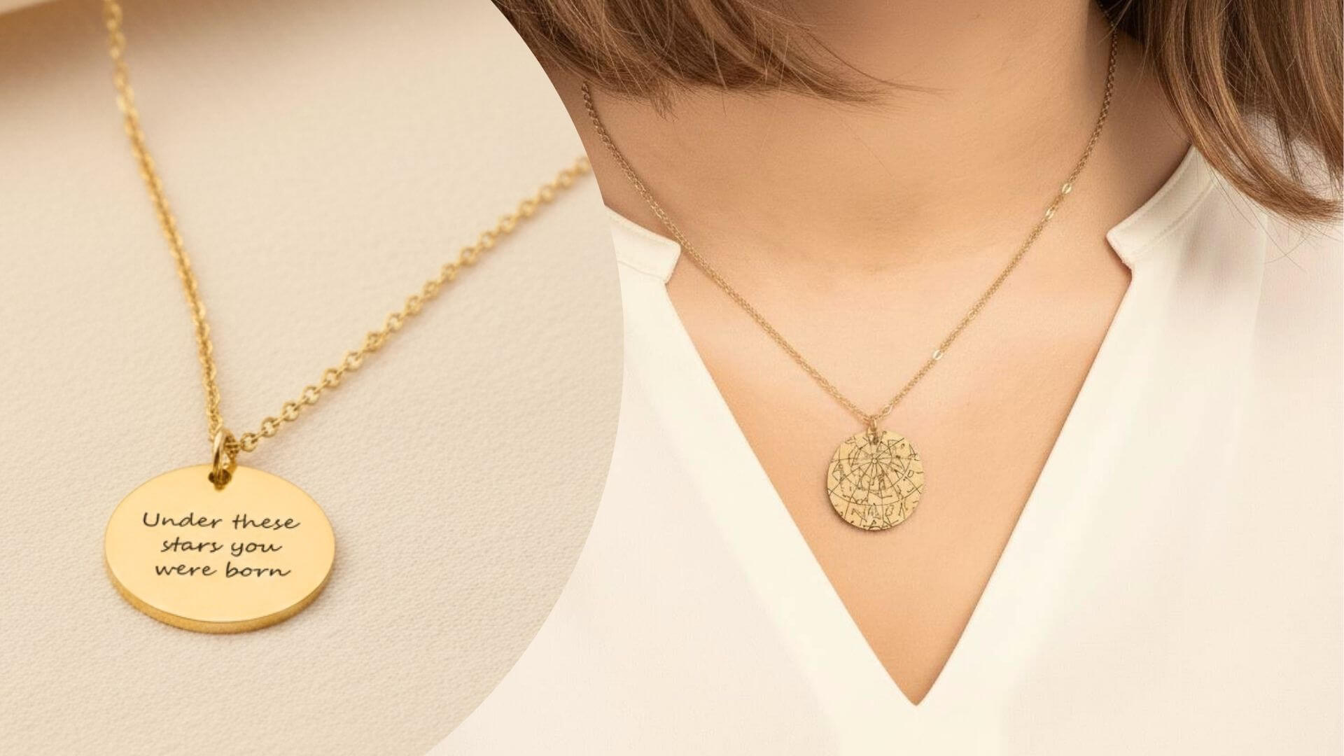 Custom Star Map Necklace | Uniqa Gifts